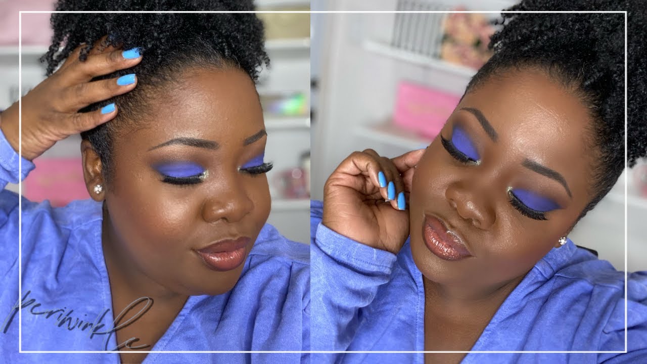 Periwinkle Eyeshadow | Spring Makeup 2021 - YouTube