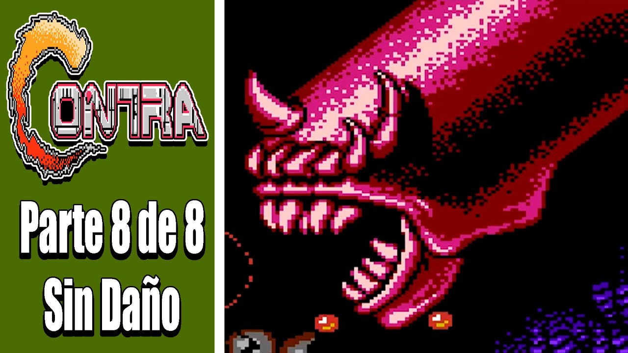 Contra (NES) Parte 8 de 8 Final (Nivel 8, Sin Daño) - YouTube