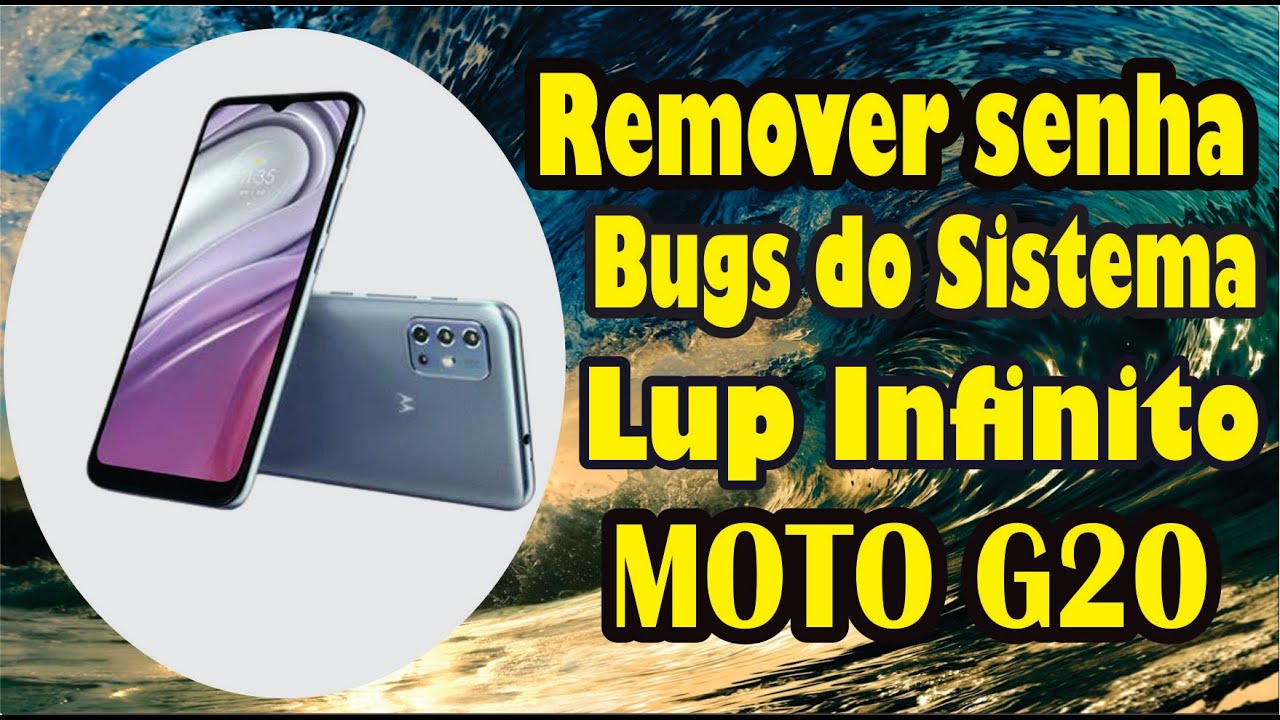 HARD RESET MOTO G20 - DESBLOQUEAR REMOVER SENHA DE PIN OU DE DESENHO ...