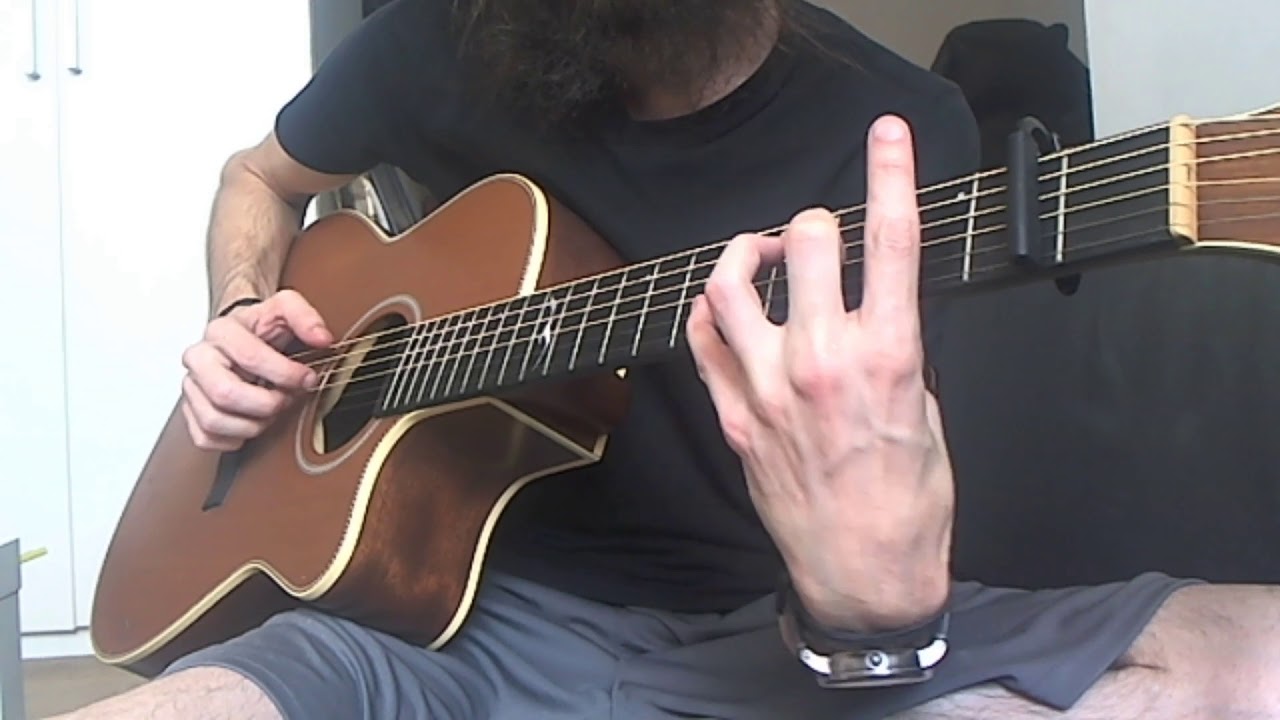 Playing along to random Guitar Tabs with ToneWood-Amp - YouTube