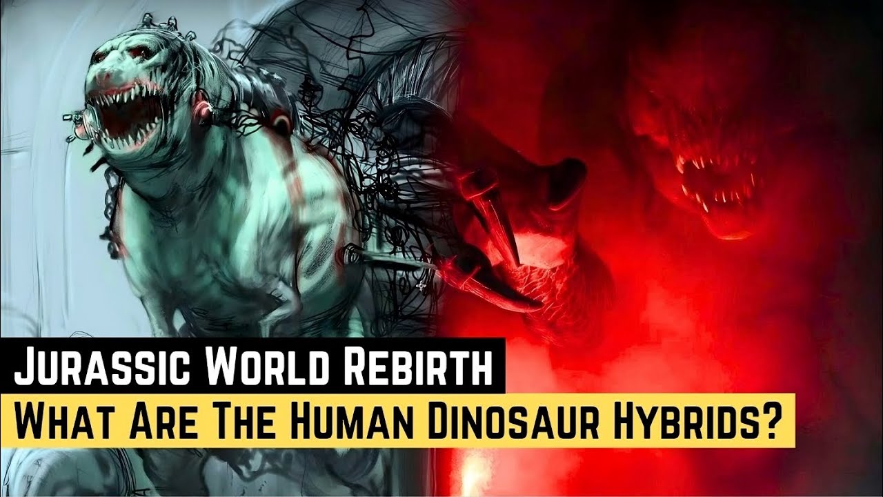 What Are The Human Dinosaur Hybrids? | Jurassic World Rebirth # ...
