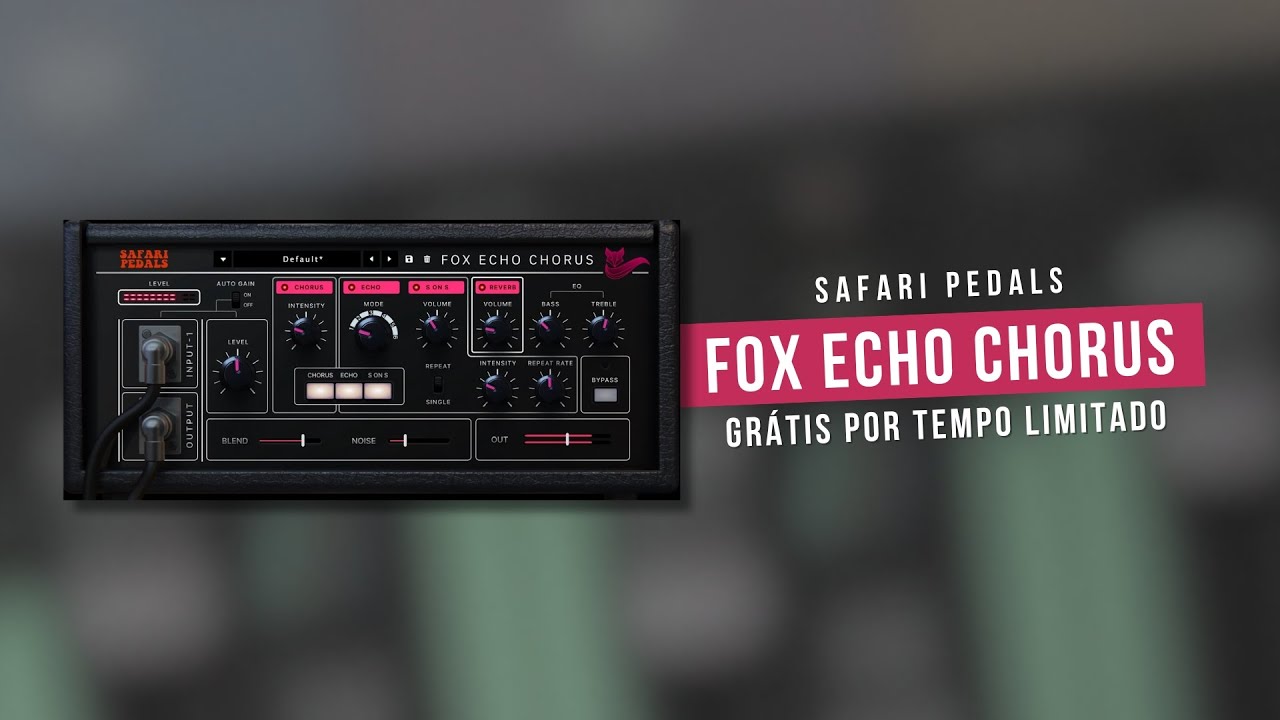 🚨Fox Echo Chorus da Safari Pedals GRÁTIS POR TEMPO LIMITADO - YouTube