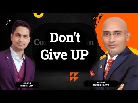 live with Ratish jha । Don't Give UP. - YouTube