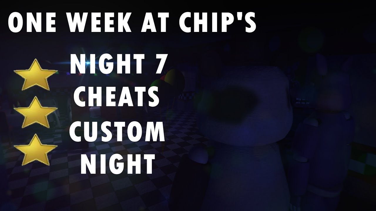 ONE WEEK AT CHIP'S | NIGHT 7 | NOCHE 7 | FNAF FAN GAME | - YouTube