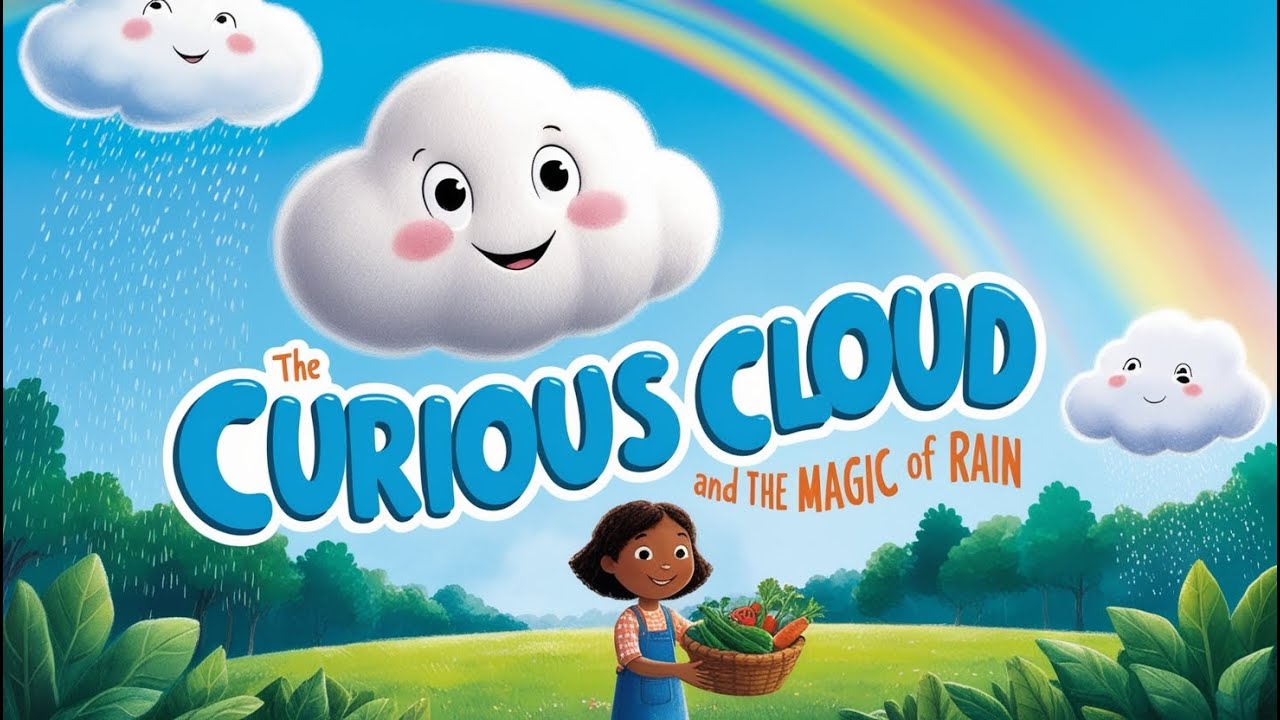 The Curious Cloud and the Magic of Rain|Tainy Tales| #kids #animation #kidscartoonvideos # ...