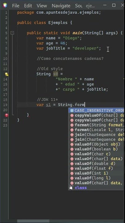 #Java #JDK - Concatenando String - #shorts - YouTube