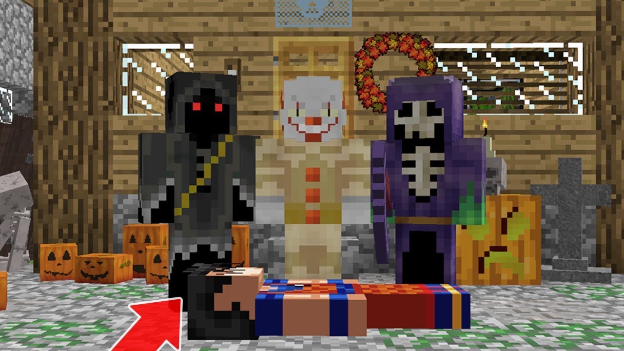 VIRAMOS MONSTROS NO DIA DE HALLOWEEN DO MINECRAFT! - YouTube