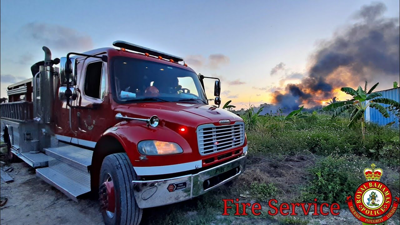 *Major* Bahamas Fire Service Delta 18 Responding + On Scene # ...