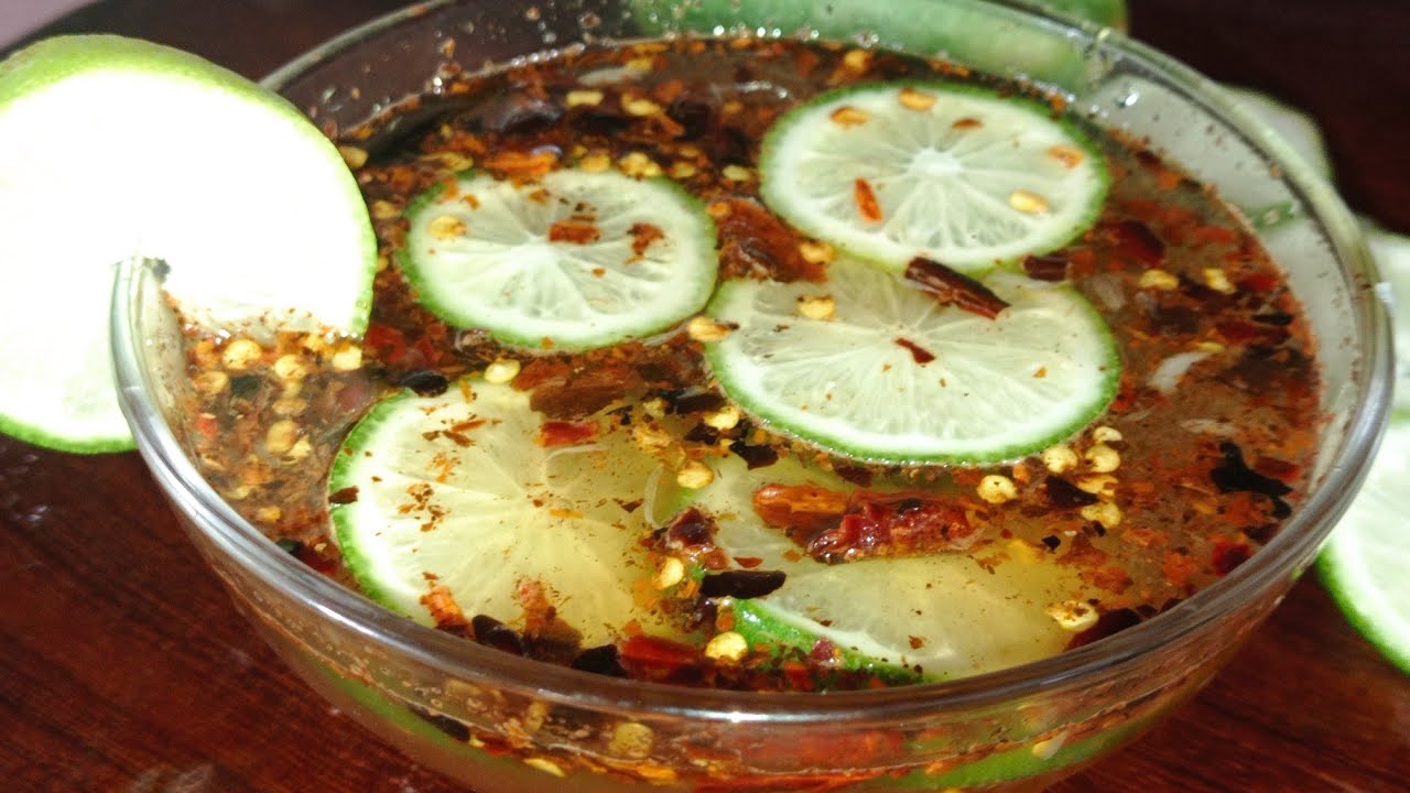 লেবুর কাজী|| Lebu Roshuner ToK|| Spicy Lemon Juice|| Lebur Kazi|| লেবু ...