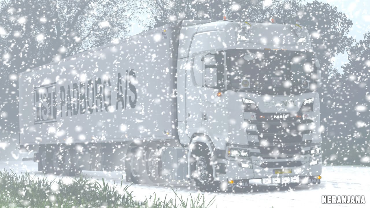 ETS2 Mods v1.43 | Realistic Brutal Snow Weather Edition Mod | ETS2 Mods ...
