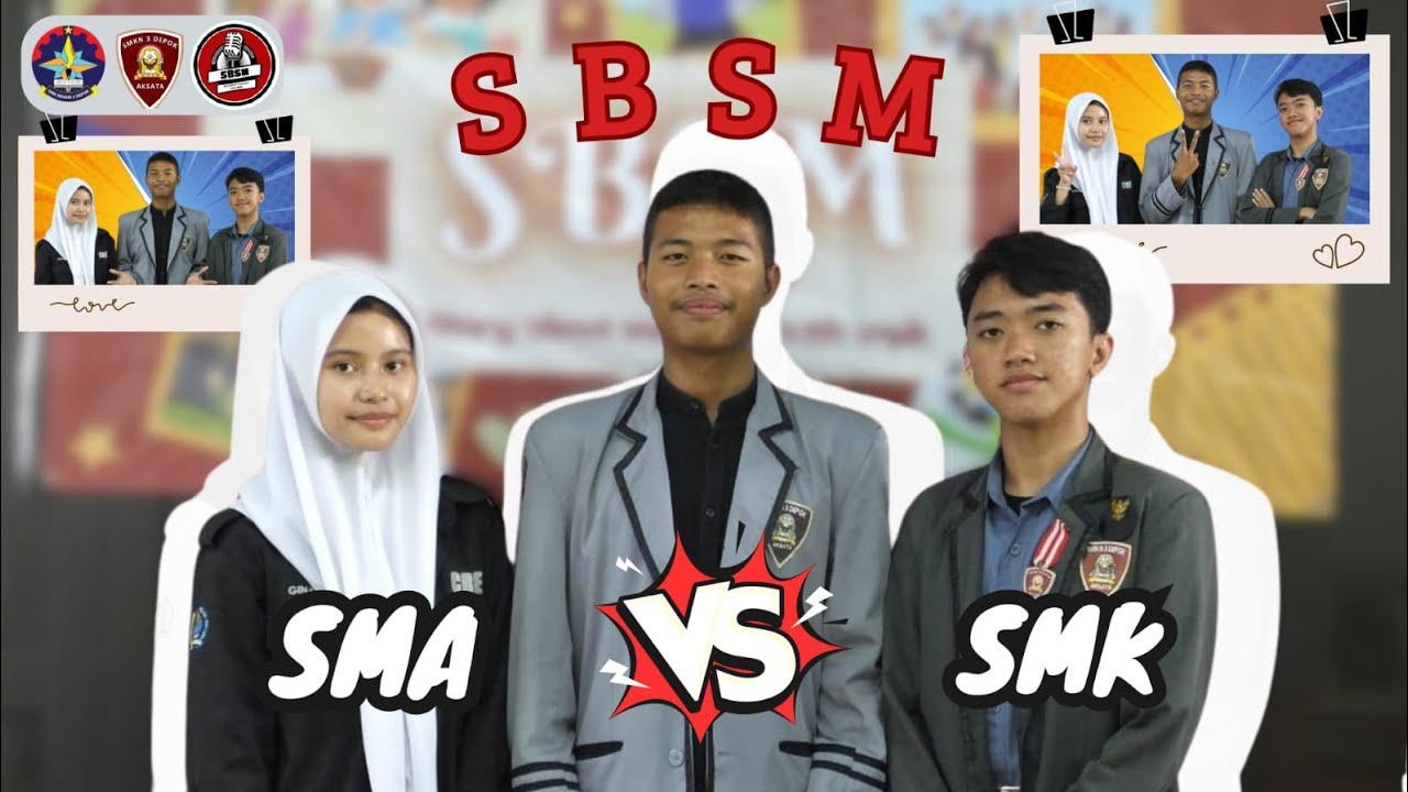 SBSM Podcast episode 2 : SMK vs SMA Bersama Rohman dan Regina - YouTube