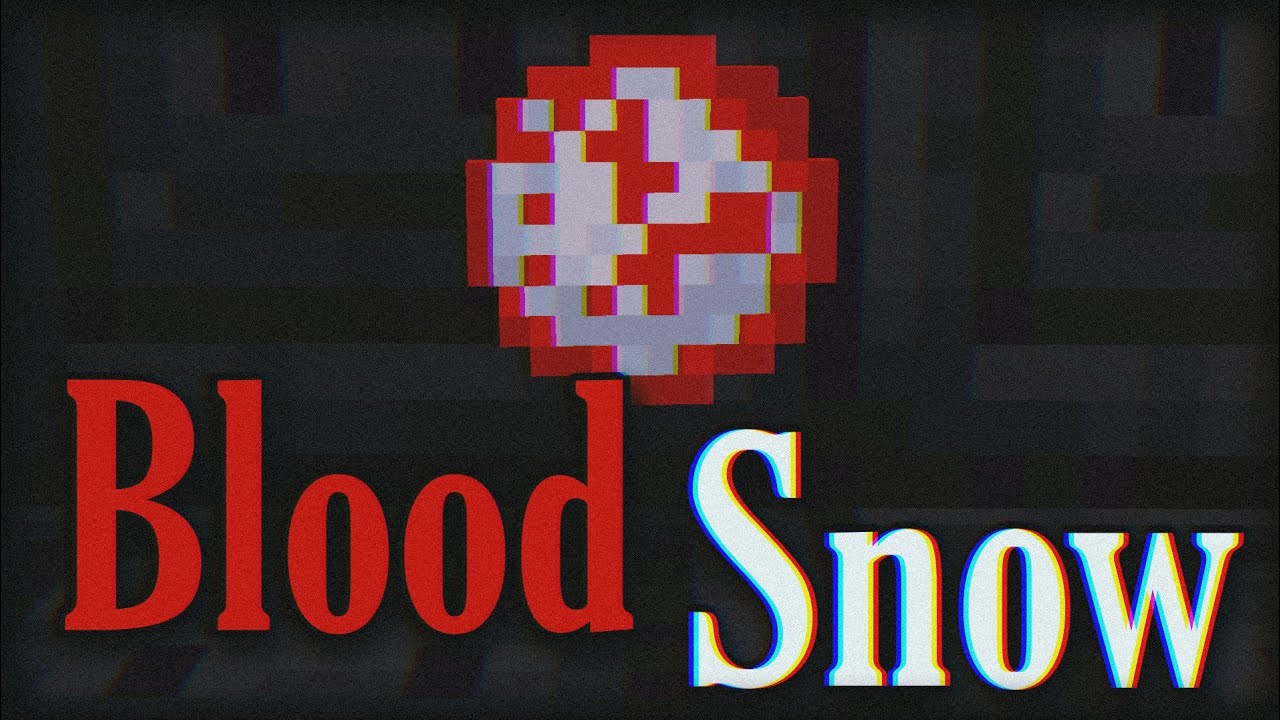 Blood Snow "leave if you see in Minecraft" (Minecraft Creepypasta ...