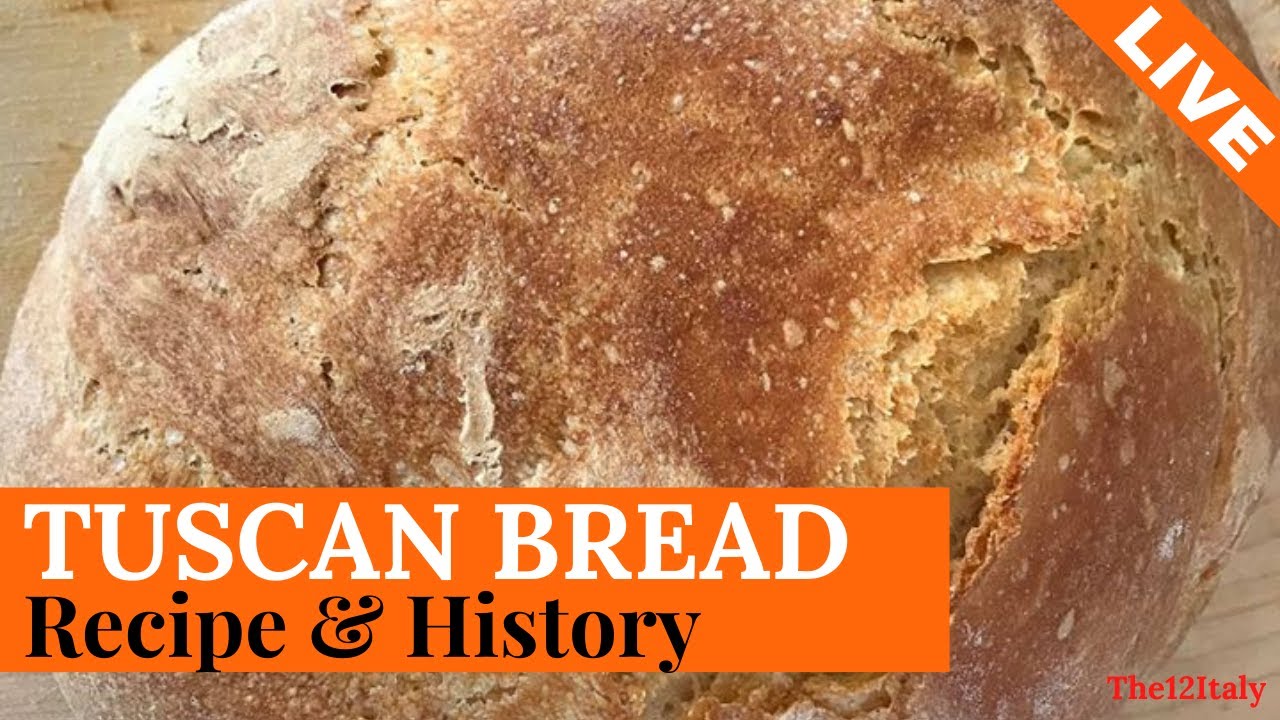 TUSCAN SALTLESS BREAD - YouTube