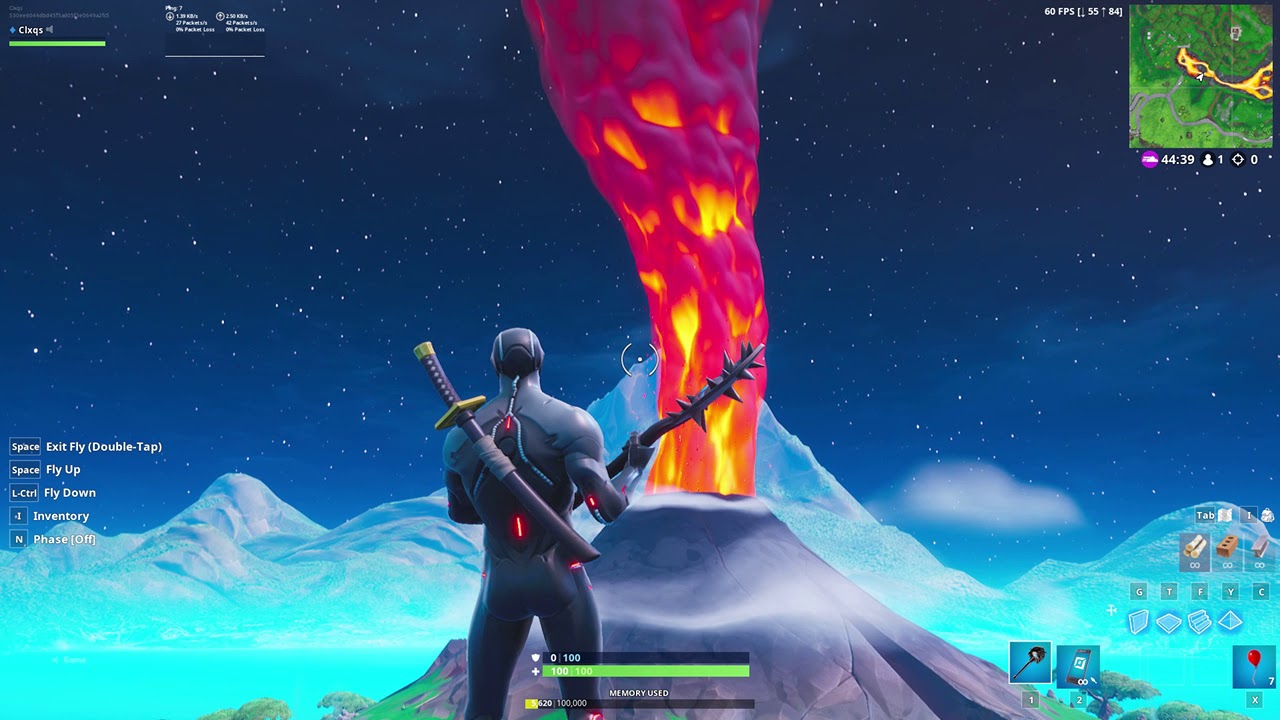 FORTNITE VOLCANO ERUPTING!!! (Fortnite Battle Royale) - YouTube