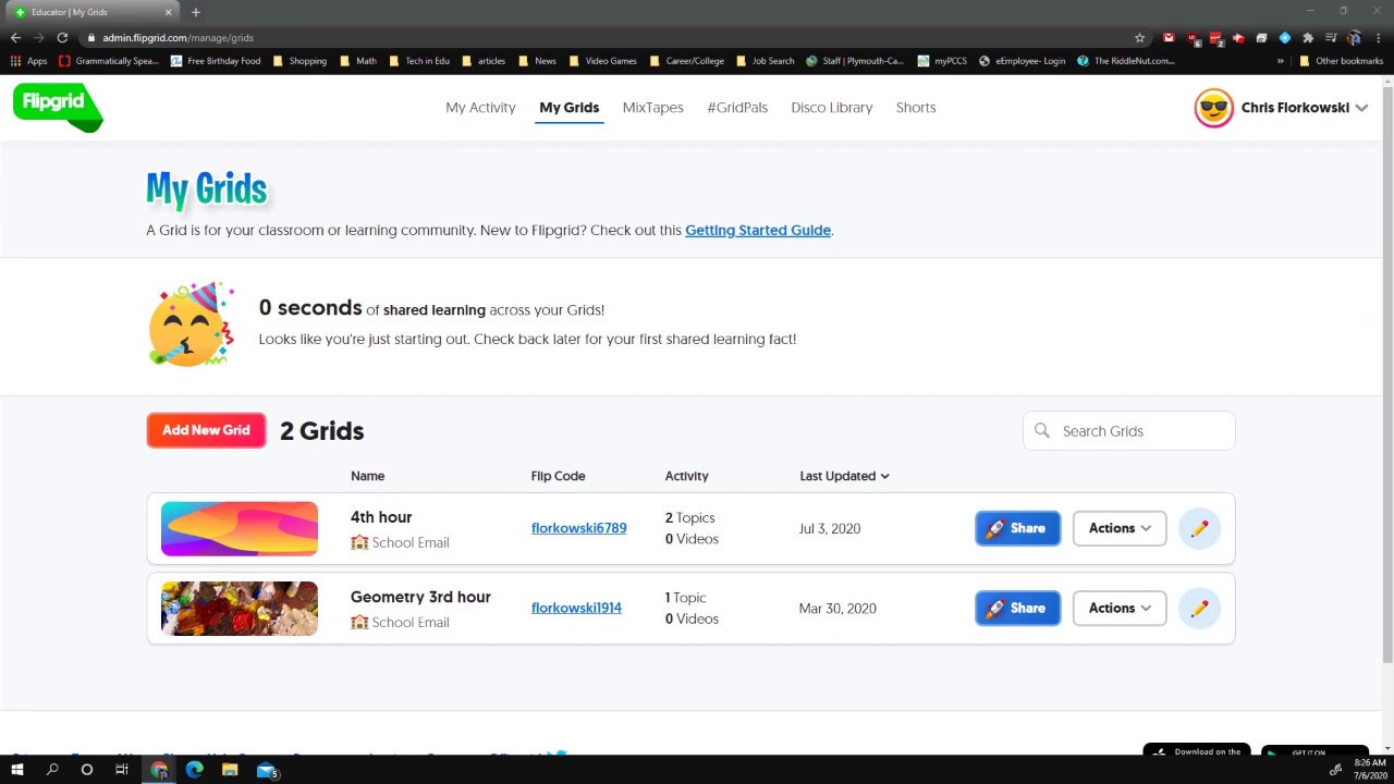 How to use Flipgrid for student discussions virtually - YouTube