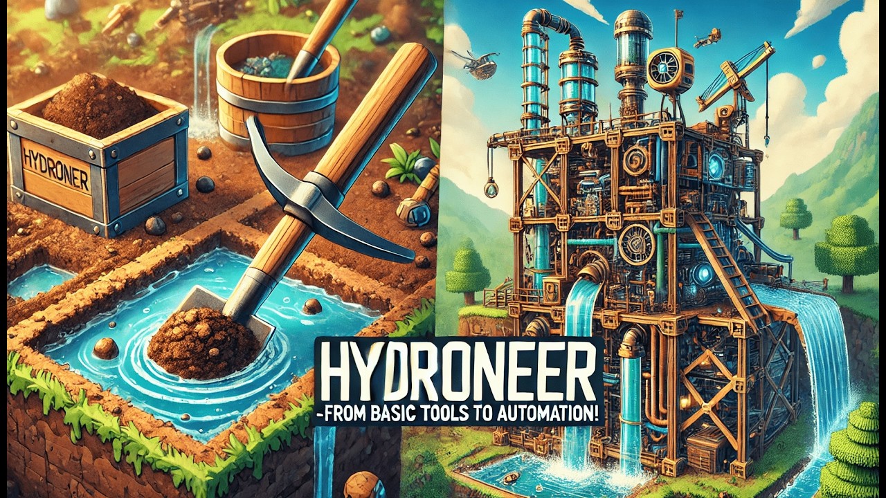 Turning Water Into Wealth - Hydroneer Episode 1 - YouTube