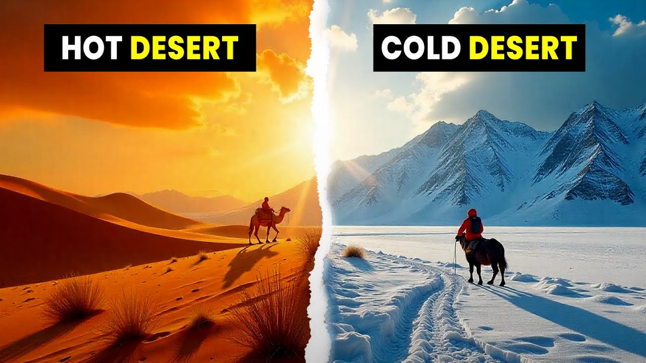 Hot Desert vs Cold Desert | What is Hot Desert🔥 and Cold Desert ️ ...