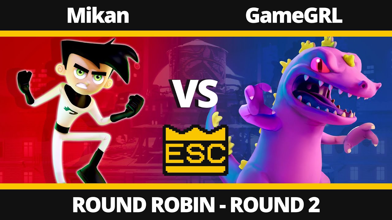 NASB @ ESC 8 - Round 2 - Mikan (Danny Phantom) Vs. GameGRL (Reptar ...