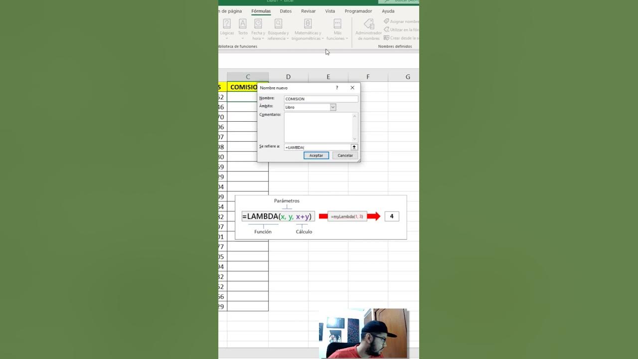 Crea tus propias funciones en Excel #Excel #Lambda #aprendeexcel #exceltutorial - YouTube