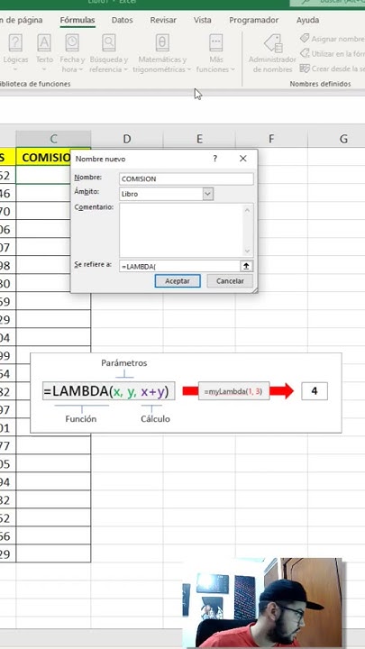 Crea tus propias funciones en Excel #Excel #Lambda #aprendeexcel #exceltutorial - YouTube