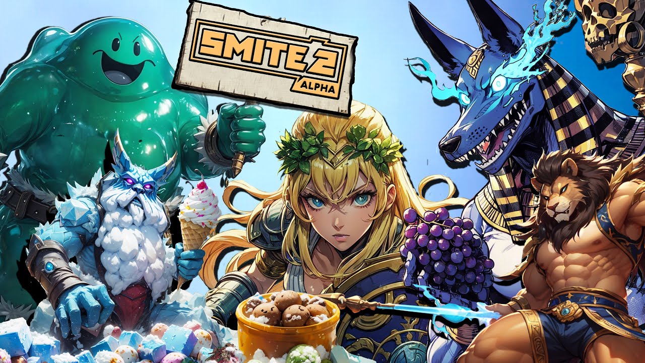 Smite 2 Alpha Top Plays - YouTube