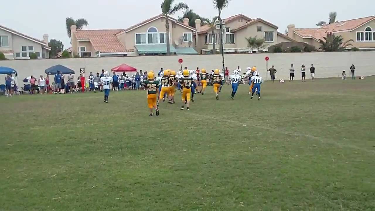 Cameron Eden - 38 yard Touchdown Run - YouTube