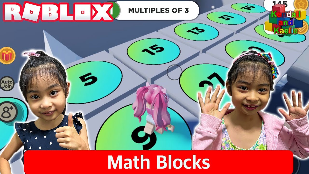 We played Math Blocks | ROBLOX - YouTube