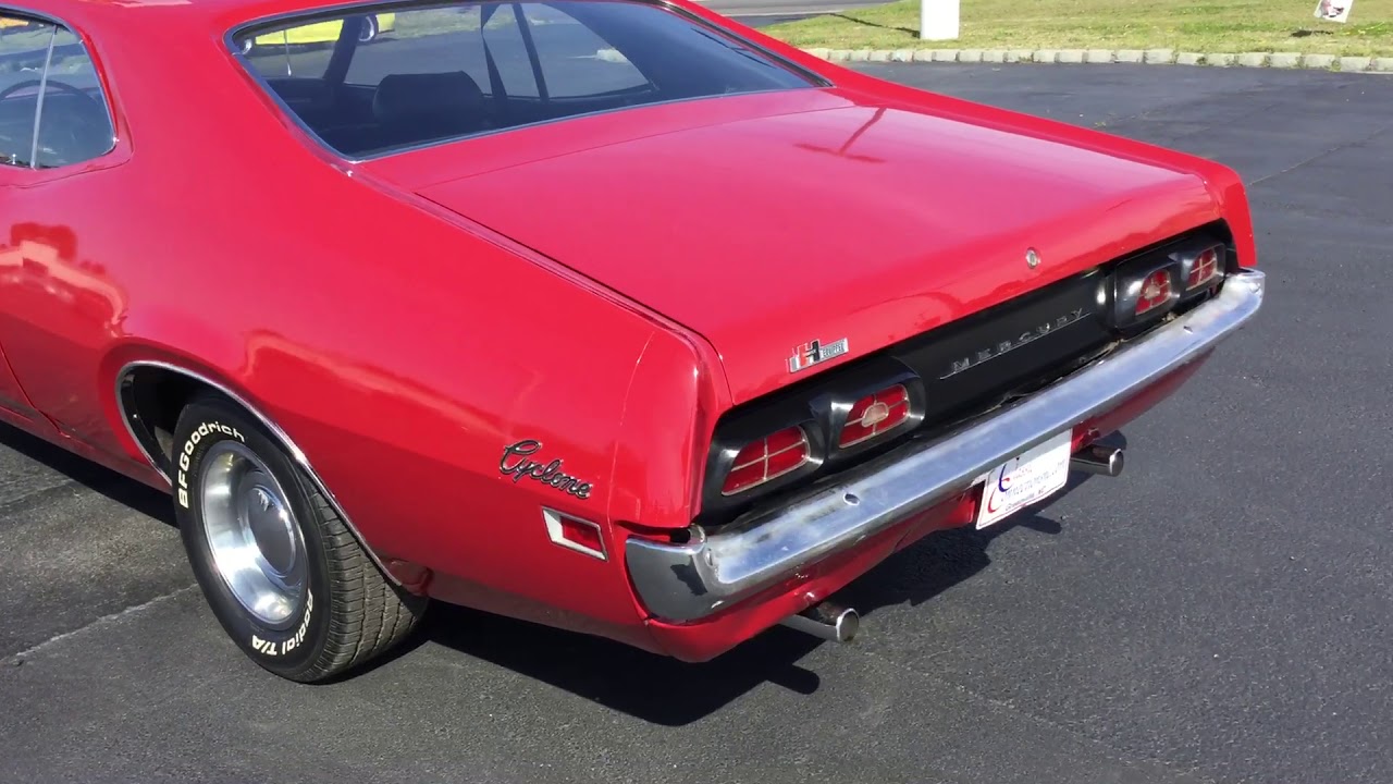 1970 Mercury Cyclone 429 engine factory four speed - YouTube