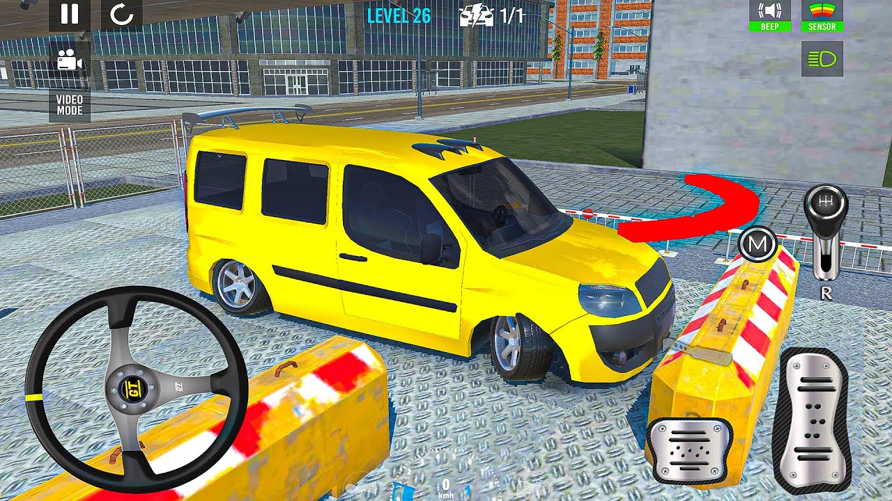 Van Parking Simulator 3D: Driving school Van parking - car game android ...