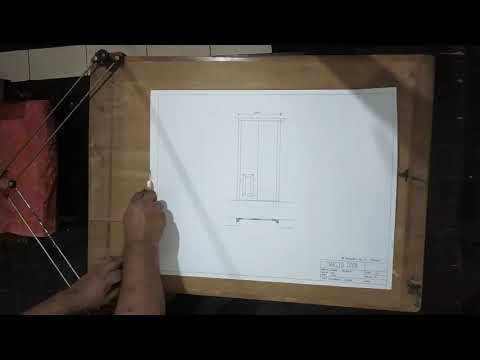 Manual Drafting Part 2 - How to fold A2 sheet - YouTube