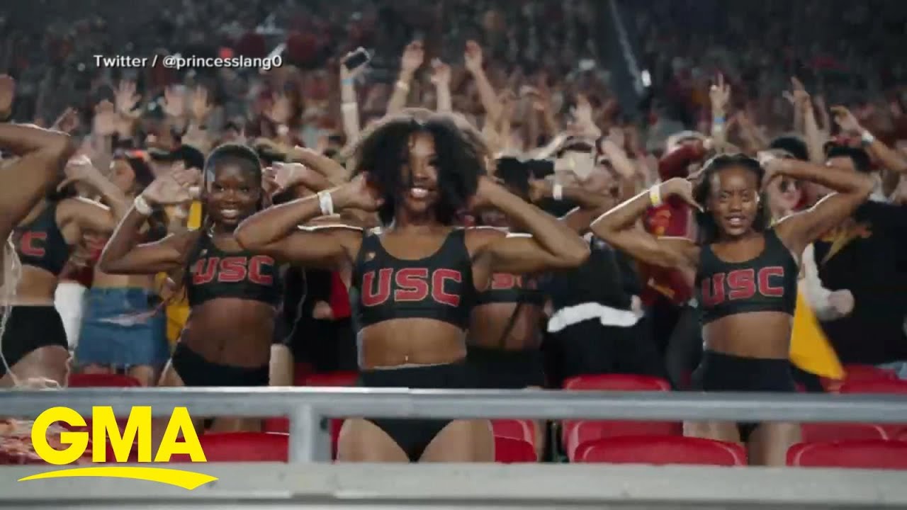USC gets its 1st majorette team - YouTube