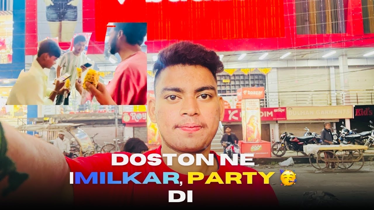 Doston Ne | Milkar, party 🥳 Di unda Roll #500k+ khane ki | Ke baad, 😂🤭 ...