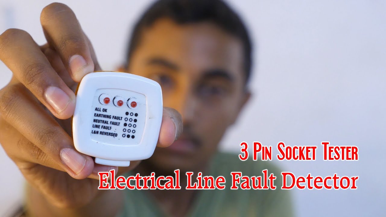 3 Pin Tester for Socket in our homes ( Useful ) // Diy - YouTube