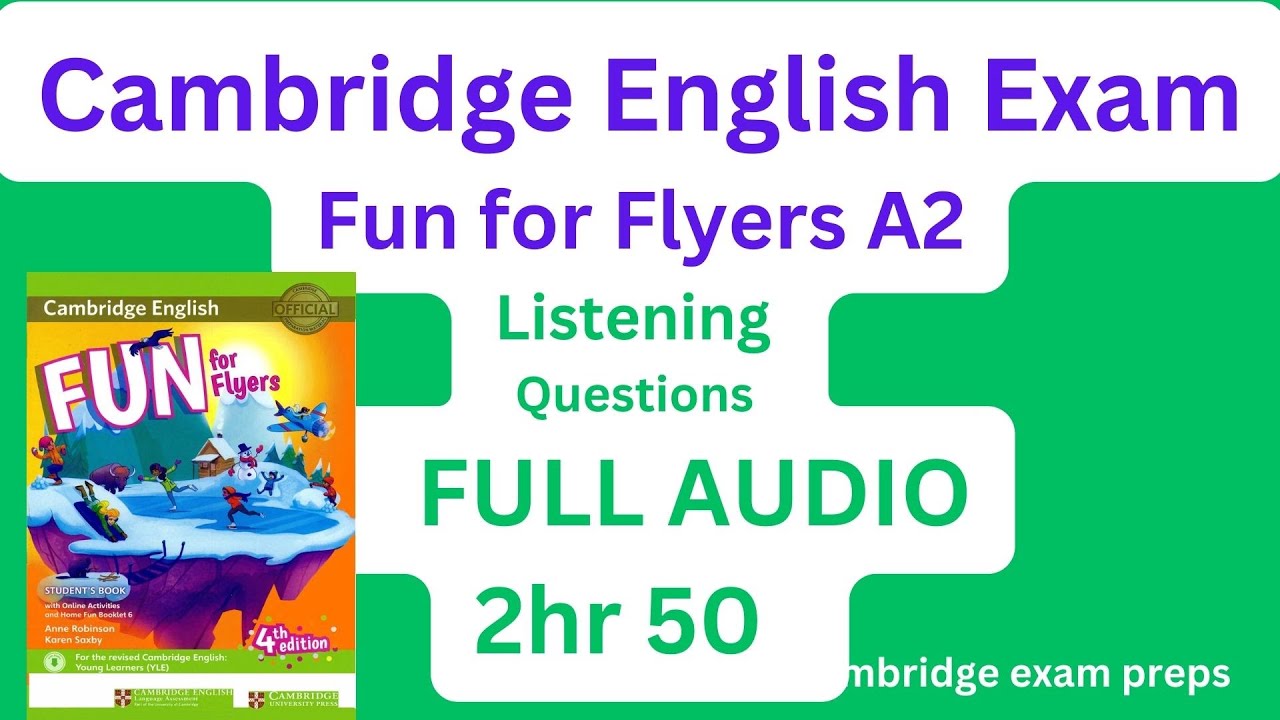 Fun for FLYERS FULL AUDIO - YouTube