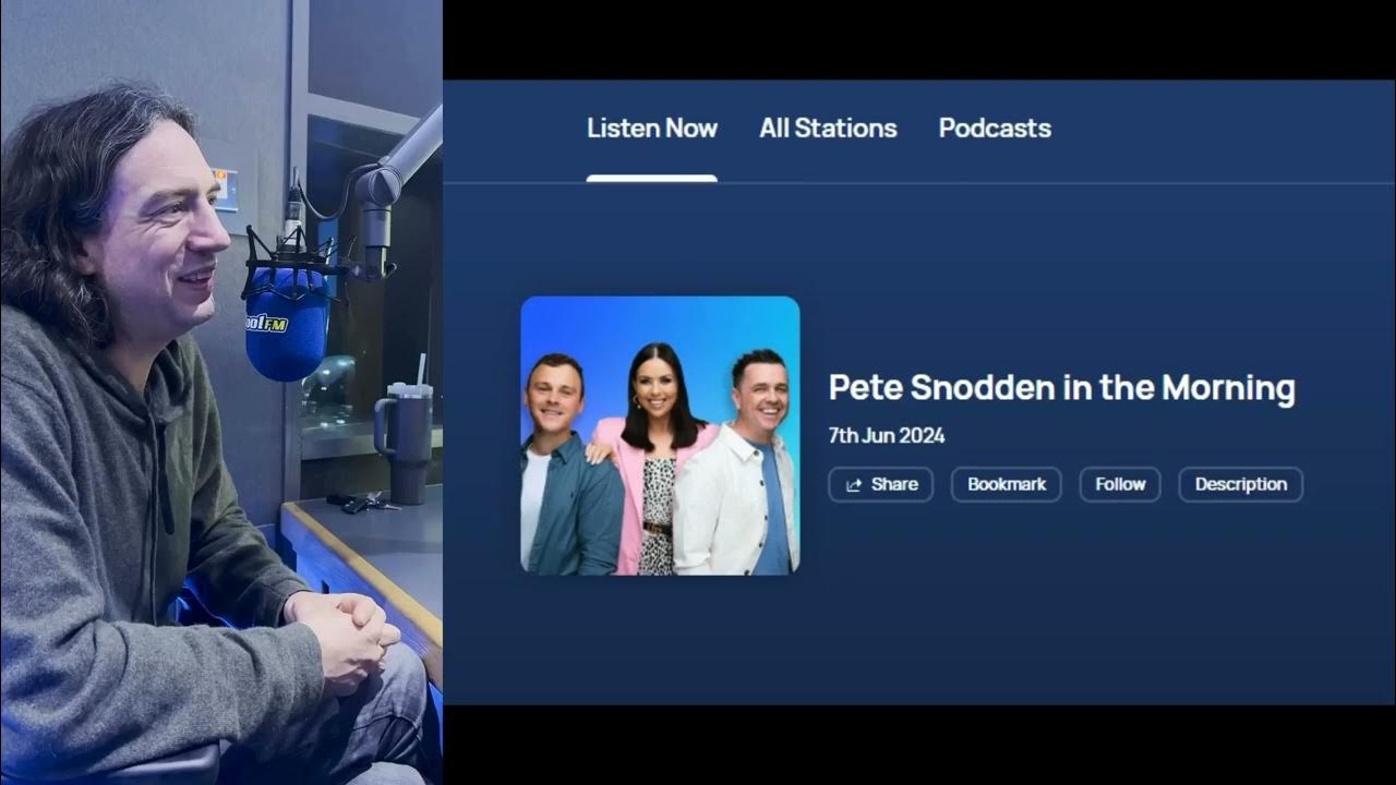 Gary Lightbody on Cool FM - 07.06.2024 - audio - Snow Patrol - YouTube