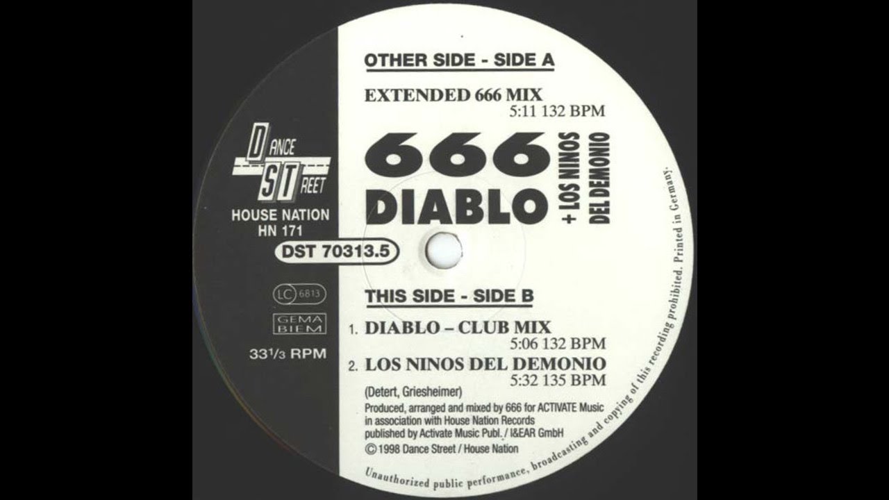 Diablo (Extended 666 Mix) - 666 - YouTube