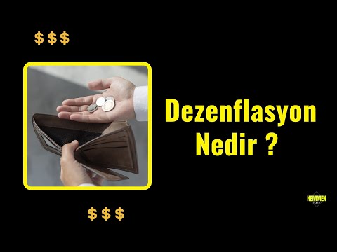 Dezenflasyon Nedir ? #ekonomi