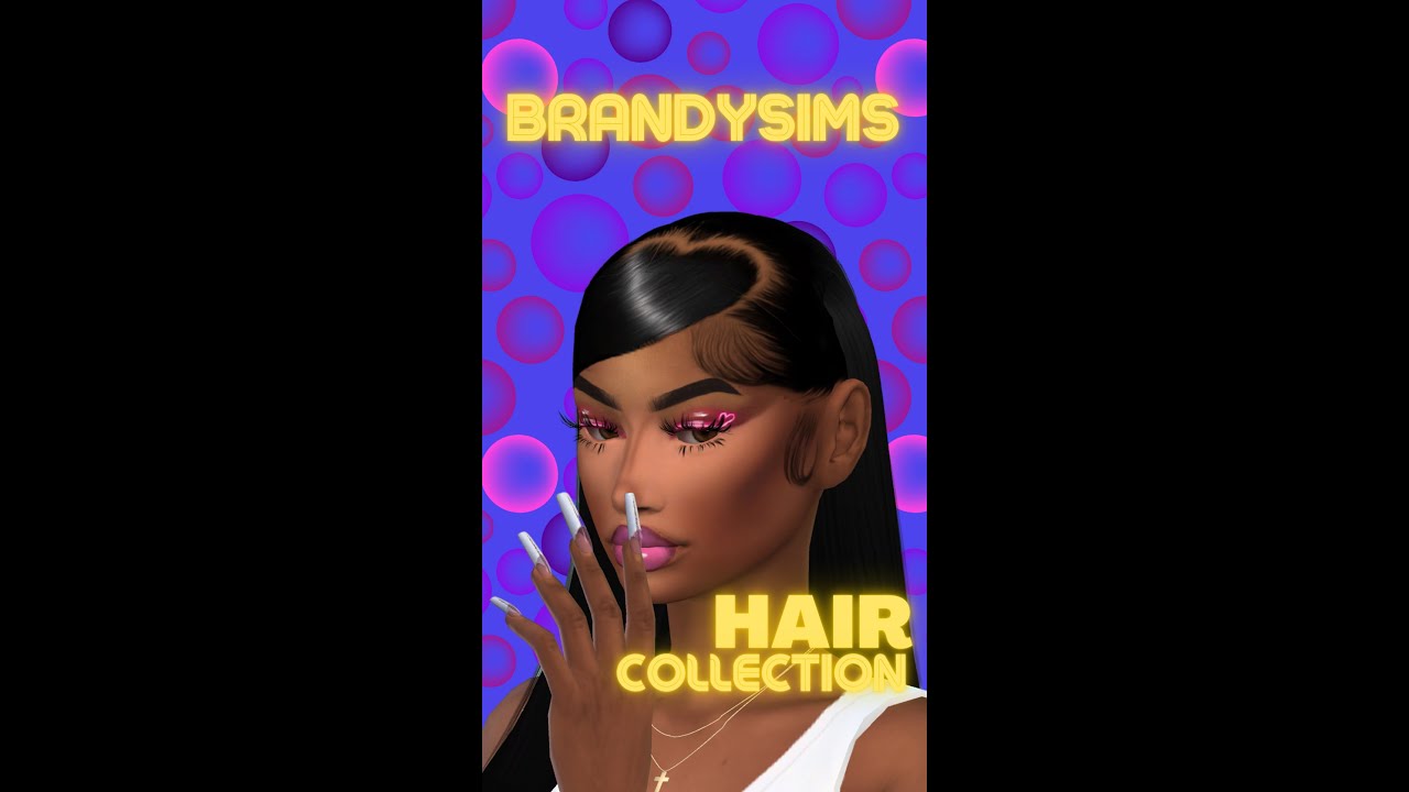 NEW BrandySims Hair CC +LINKS!! 😍| SxintMade Gaming🕹 | 2022 | Sims 4 ...