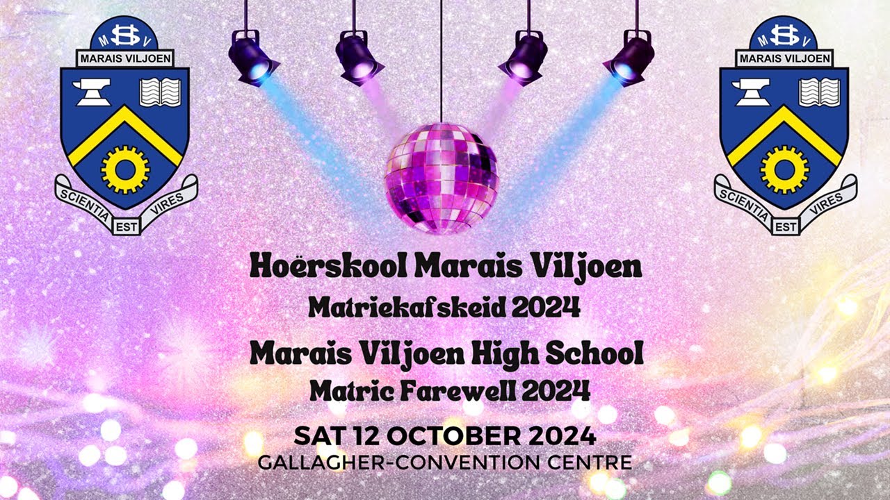 Marais Viljoen High School Matric Farewell 2024 - YouTube