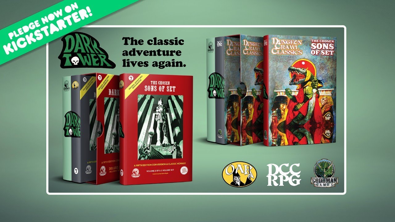 OAR #7: The Dark Tower Kickstarter Preview - YouTube