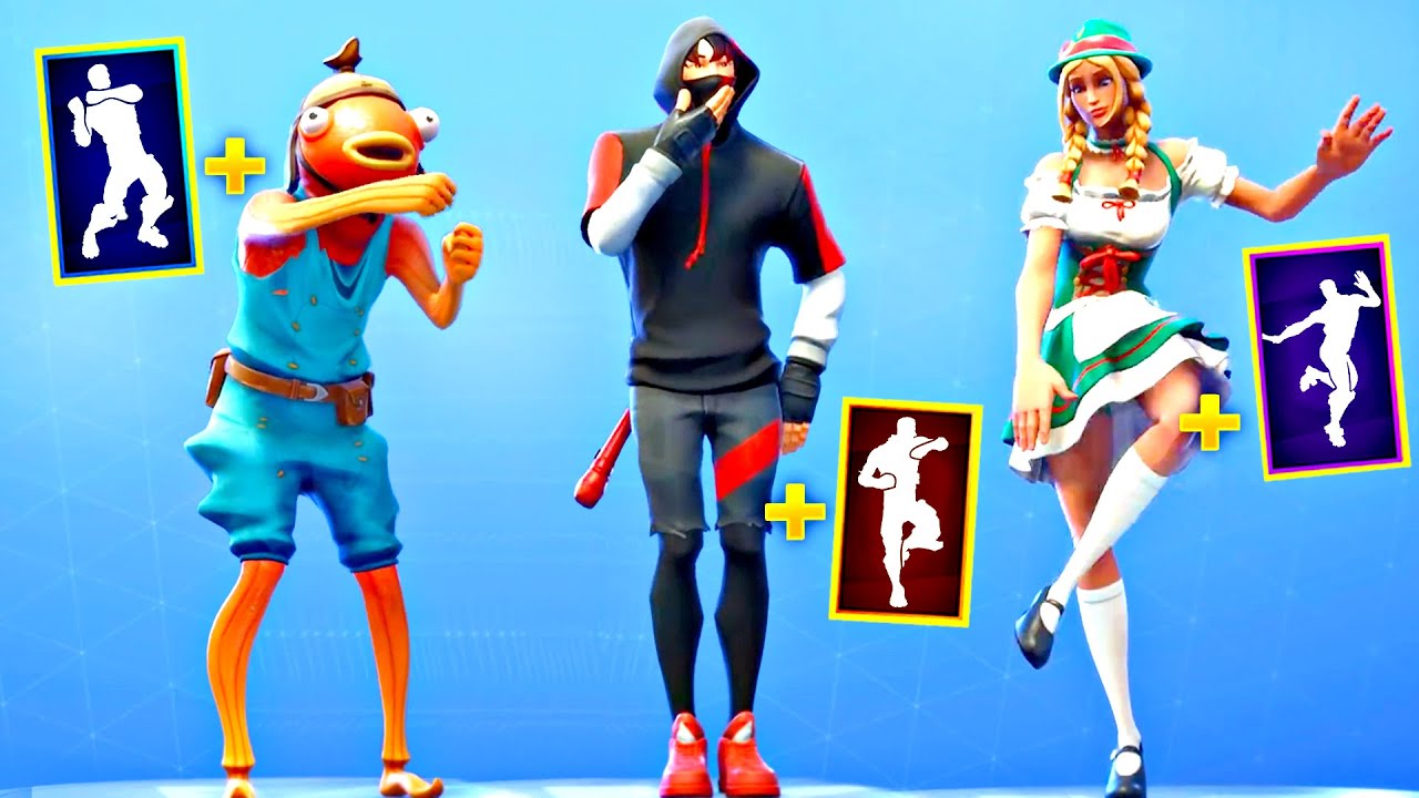 TOP 50 FORTNITE DANCES LOOKS BETTER WITH THESE SKINS! (Fortnite Battle ...