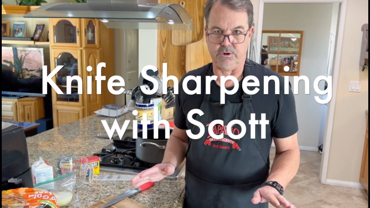 Knife Sharpener - Scott's Kitchen - Gadget Corner - YouTube