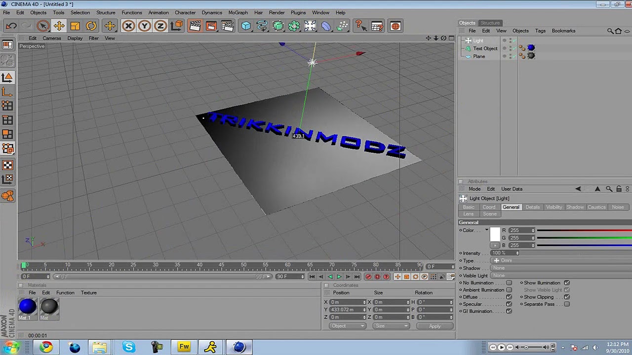 How to make a 3D Profile Pic | Cinema 4D - YouTube
