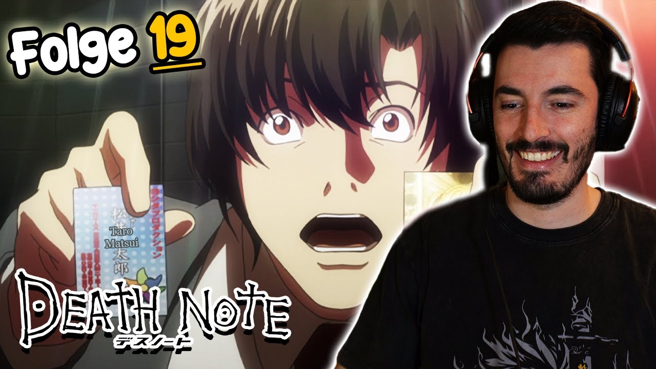 Matsuda riskiert ALLES! | Death Note Folge 19! | REACTION! - YouTube