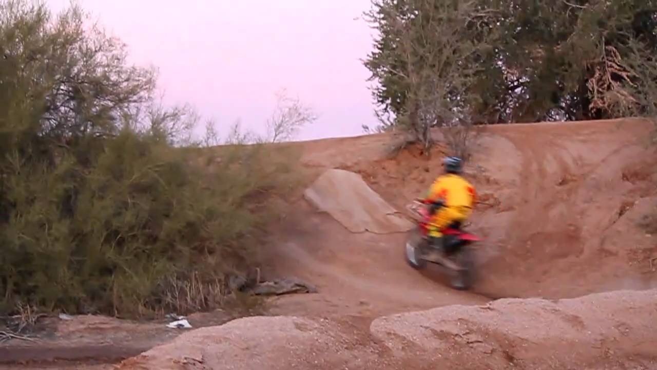 MX Waterhole AZ Step Up Jump - YouTube