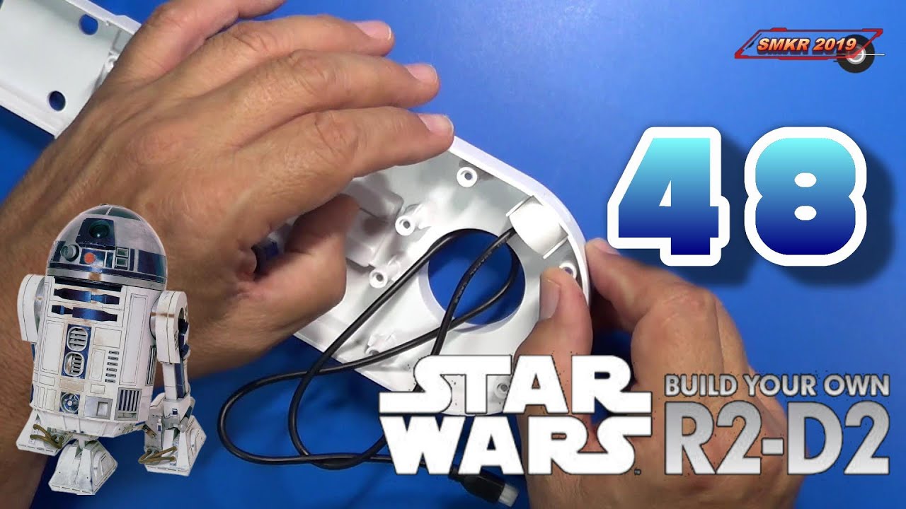 Build the Premium 1:2 Scale R2-D2 Issue 48 - Left Shoulder Sensor - YouTube