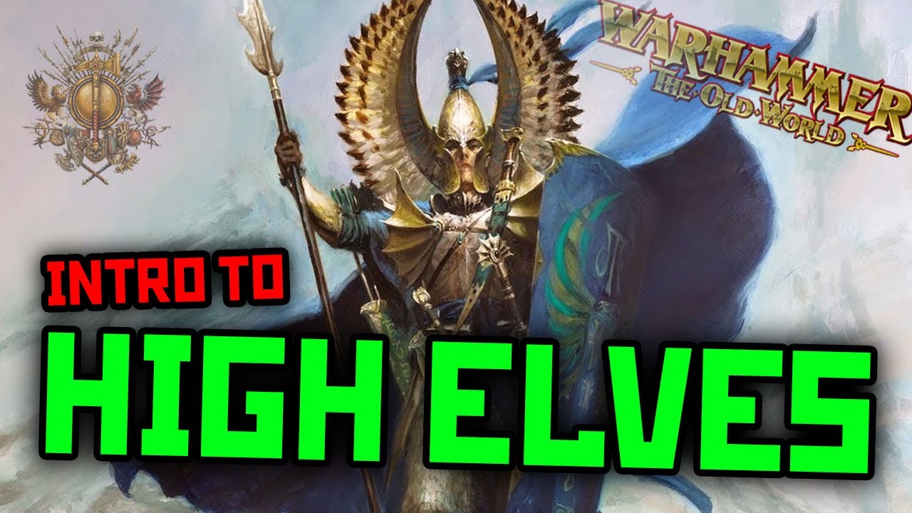 HIGH ELVES: Ulthuan - a paradise with occasional chaos drizzle ...