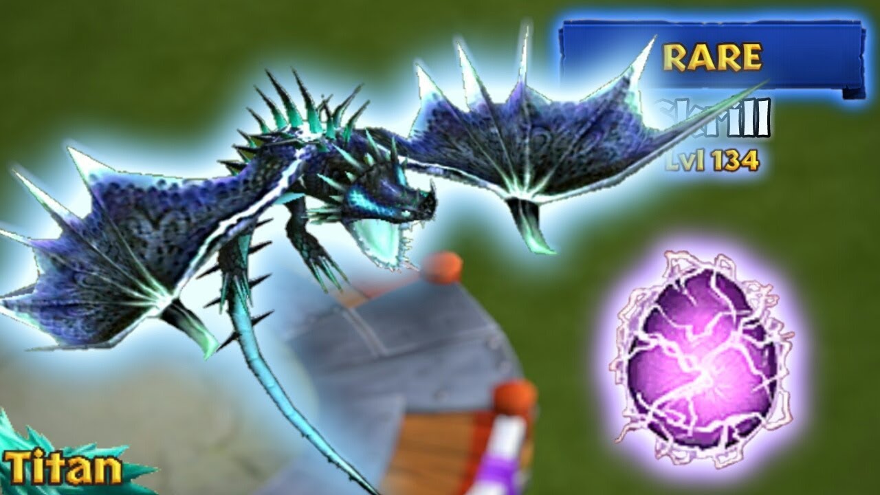 Skrill Max Level 134 Titan Mode | Dragons: Rise of Berk - YouTube