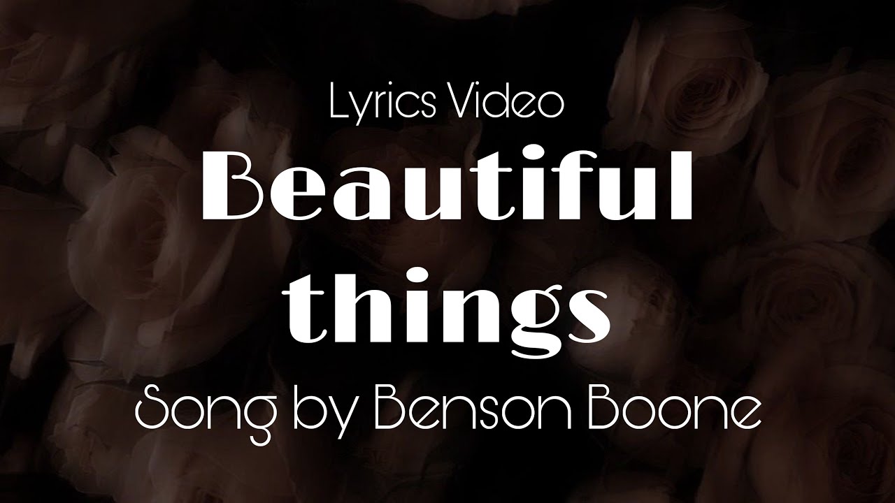 Benson Boone - Beautiful Things (lyrics) - LavenderSky - YouTube