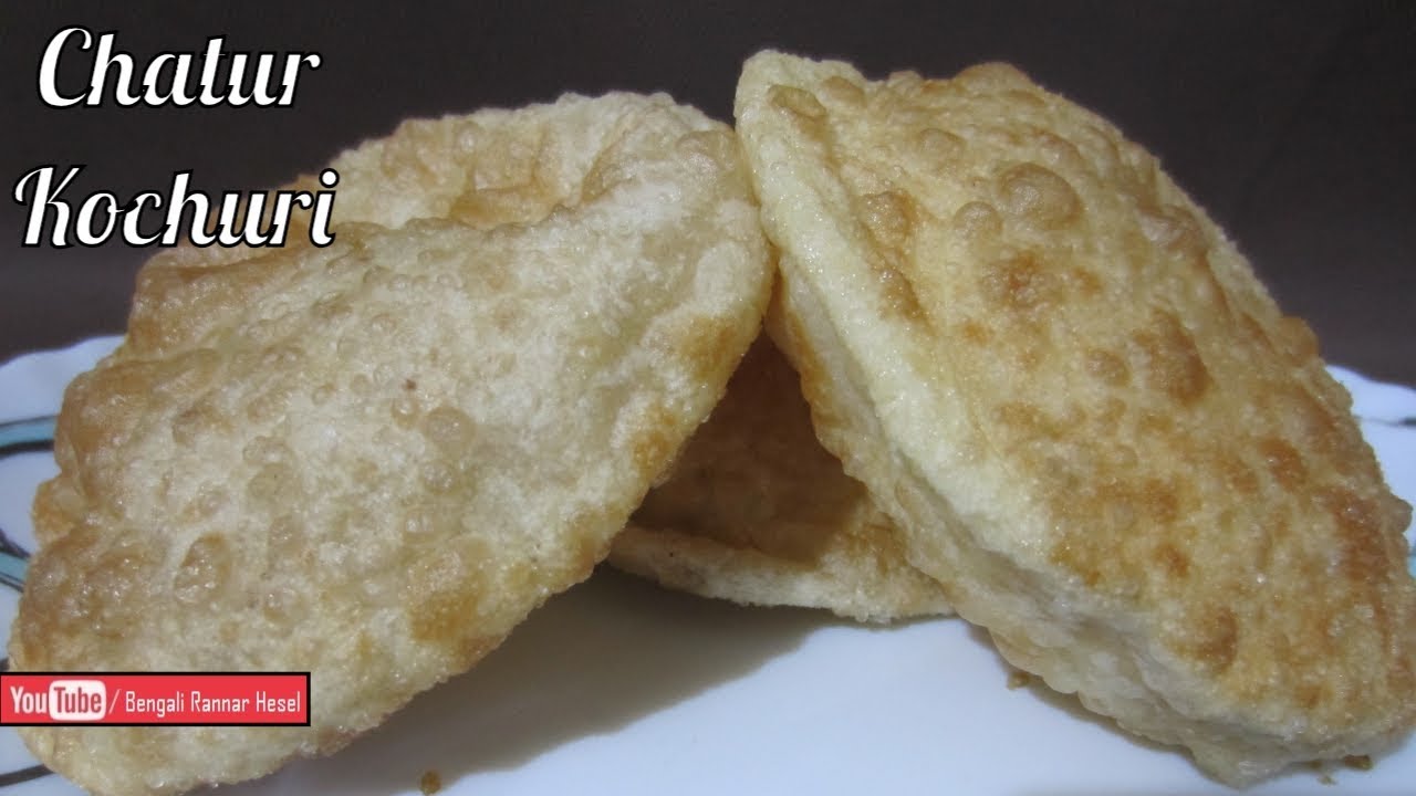Chatur Kochuri | Stuffed Indian Fried Bread | ছাতুর কচুরি | Sattu Puri ...